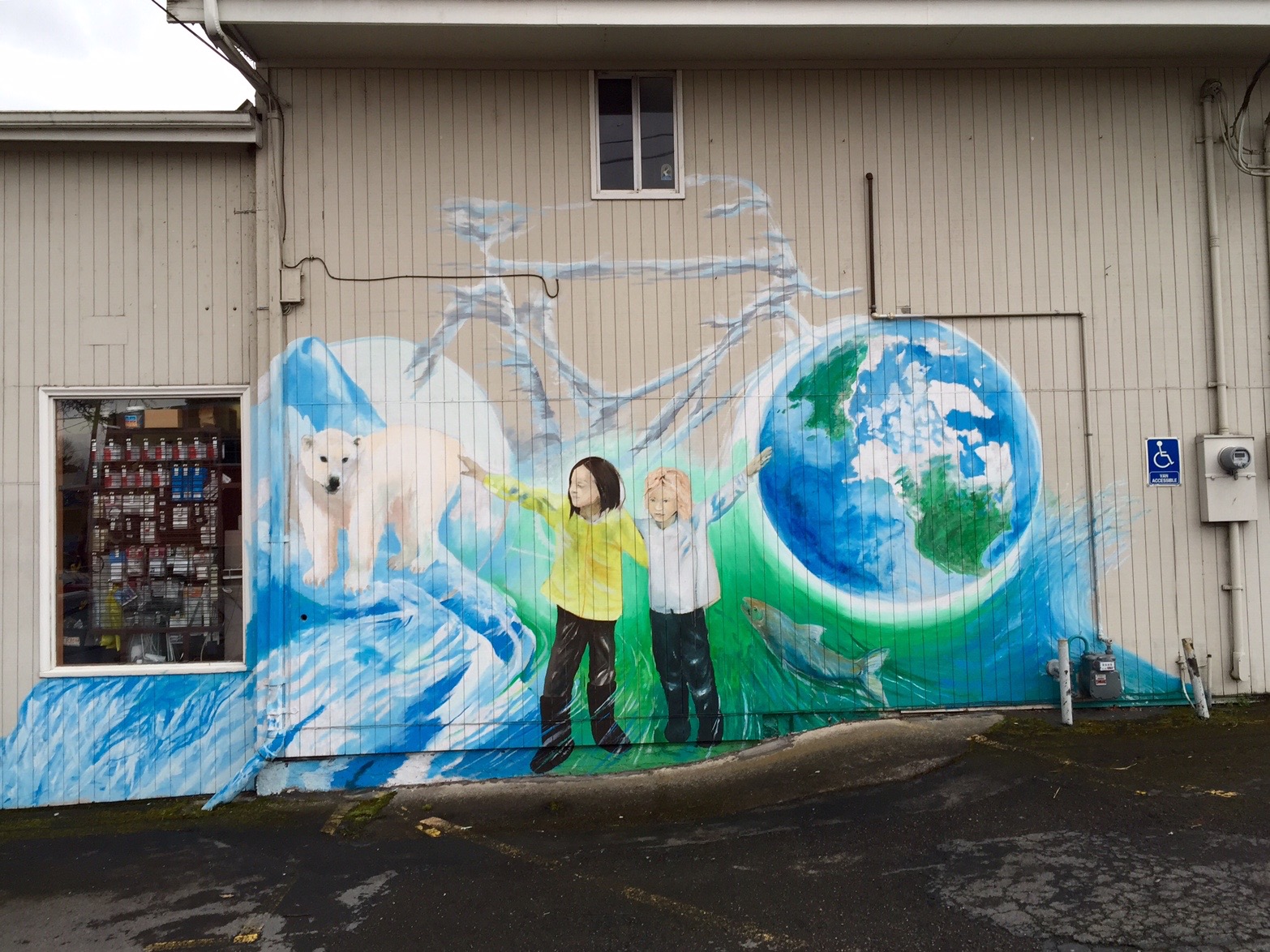 Kids Making a Mural to Educate others about Climate Change – Climate ...